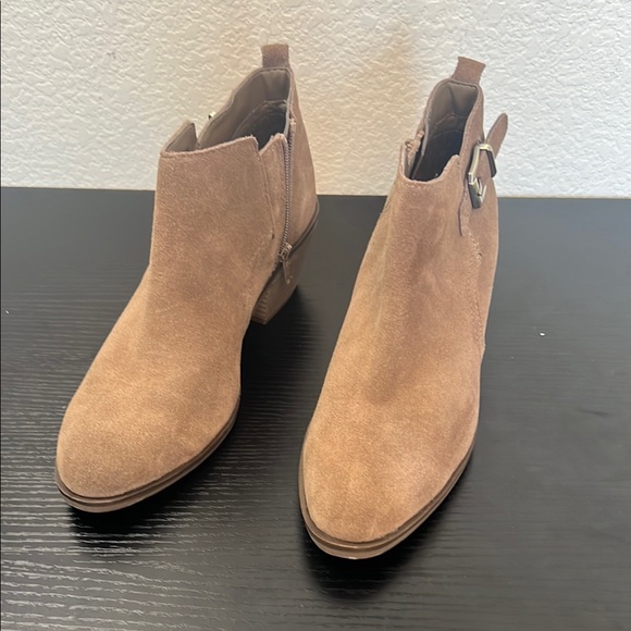 Sonoma | Shoes | Tan Suede Ankle Boots Sonoma Size | Poshmark